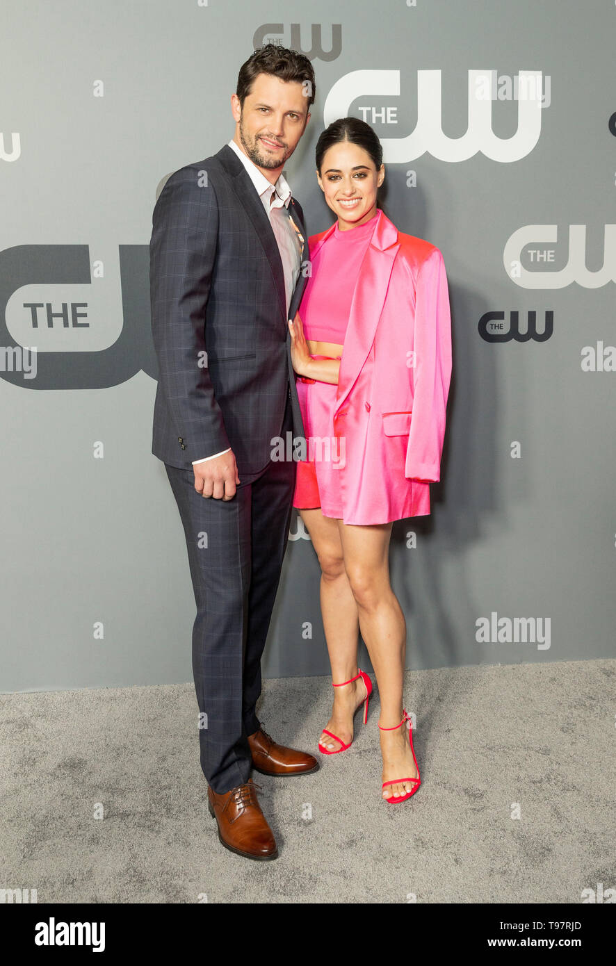 New York, NY - May 16, 2019: Nathan Parsons and Jeanine Mason attend CW ...