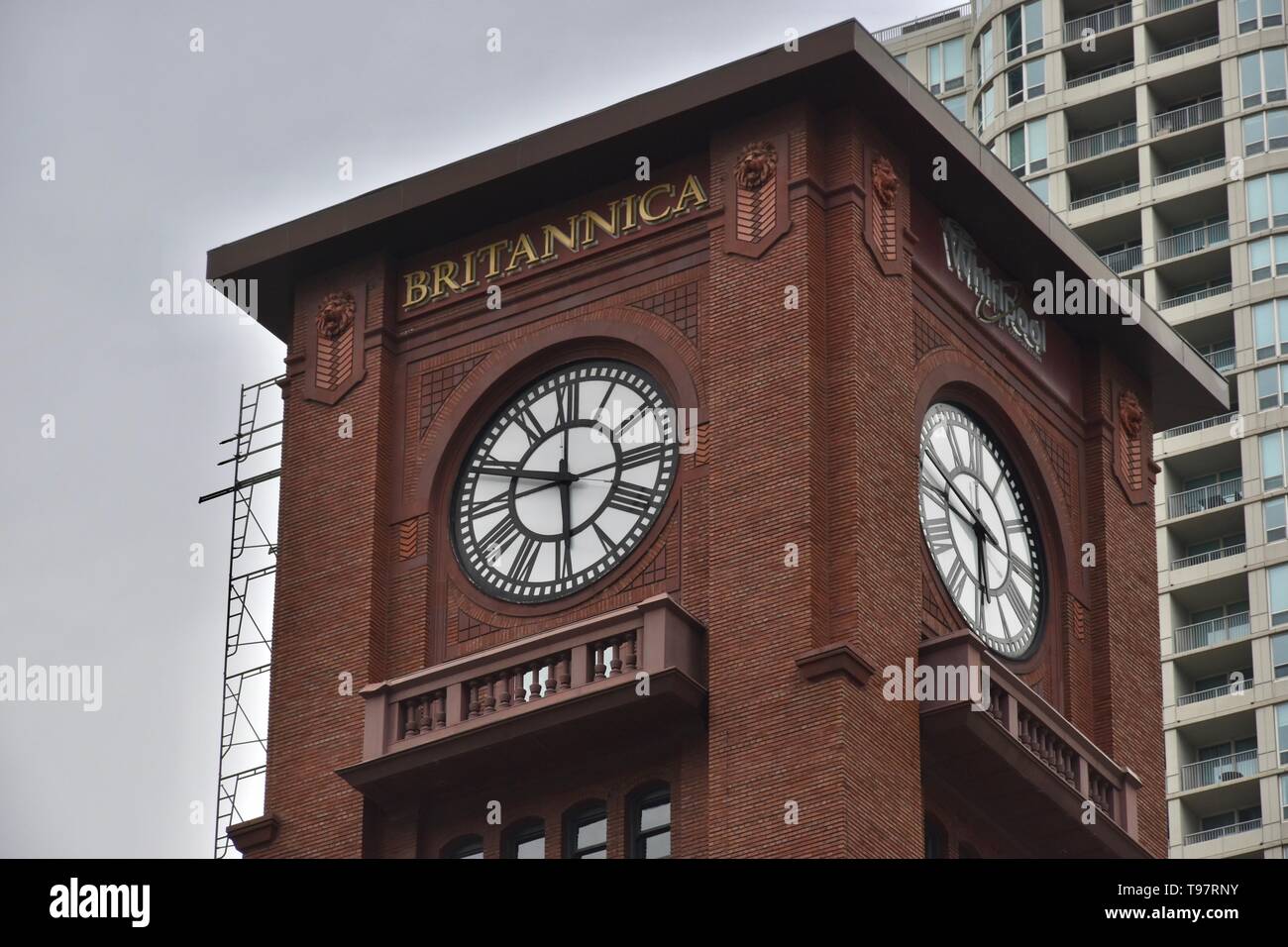 Iconic view of Chicago, Illinois, USA Stock Photo - Alamy