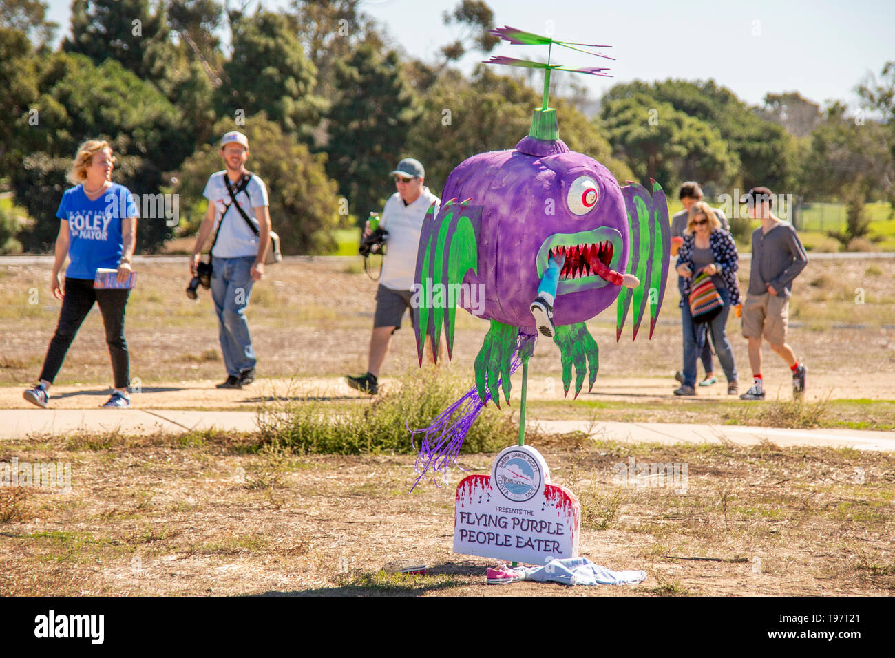 The purple people eater hi-res stock photography and images - Alamy