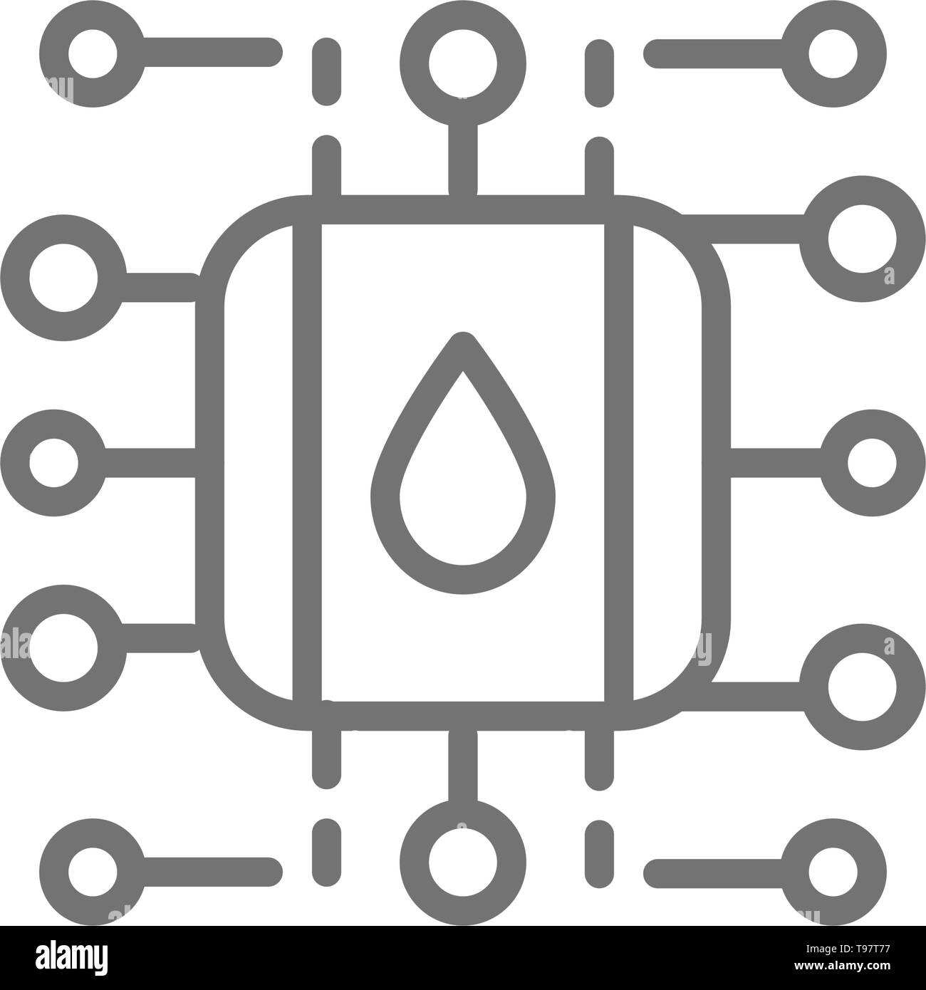 Tap water scheme Stock Vector Images - Alamy