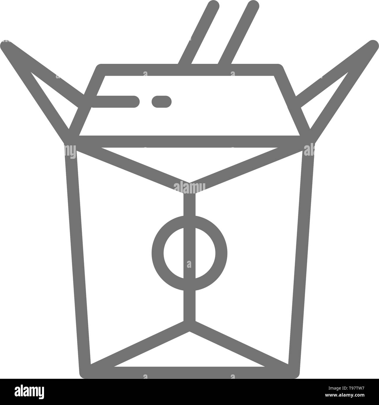 Chinese takeaway Stock Vector Images - Alamy