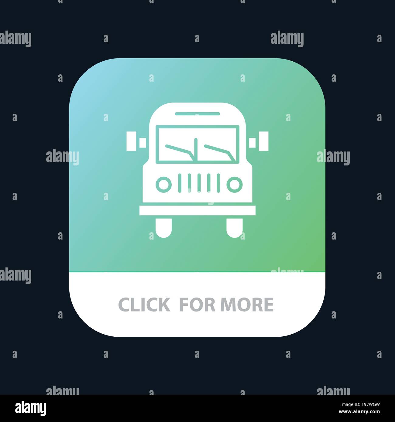 Bus travel mobile app Stock Vector Images - Alamy