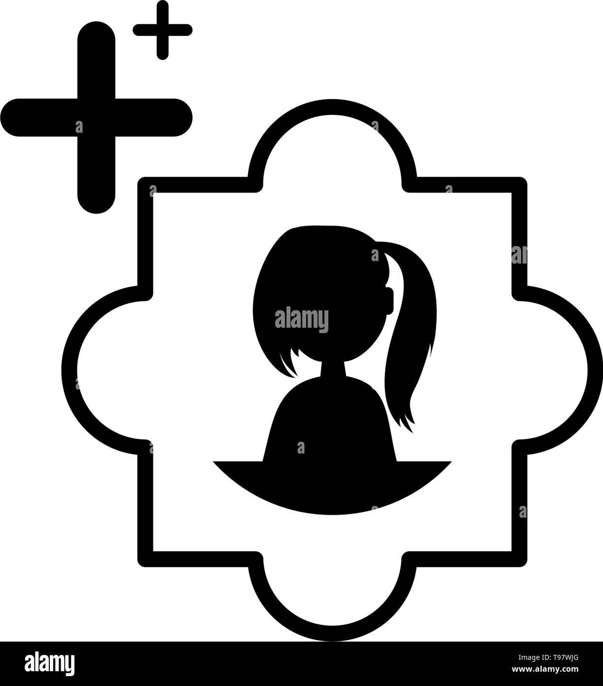 Female follower Black and White Stock Photos & Images - Alamy