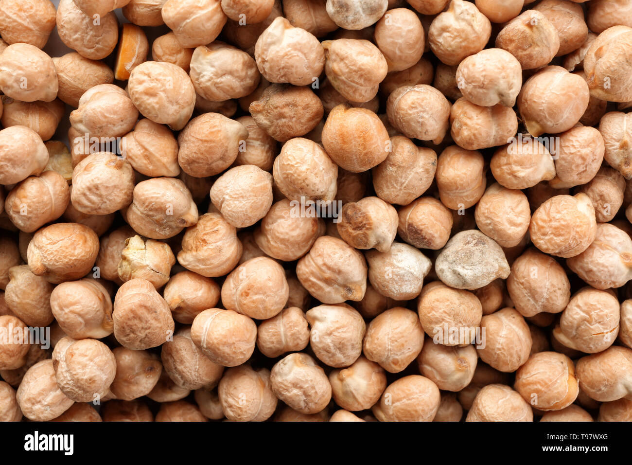 Chickpeas top view hi-res stock photography and images - Alamy