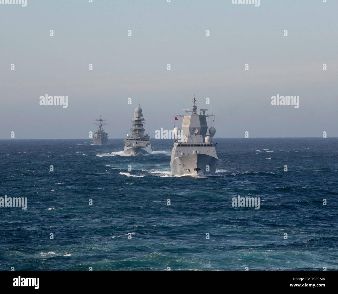 190513-N-ZU663-022 ATLANTIC OCEAN (May 13, 2019) HNOMS Otto Sverdrup ...