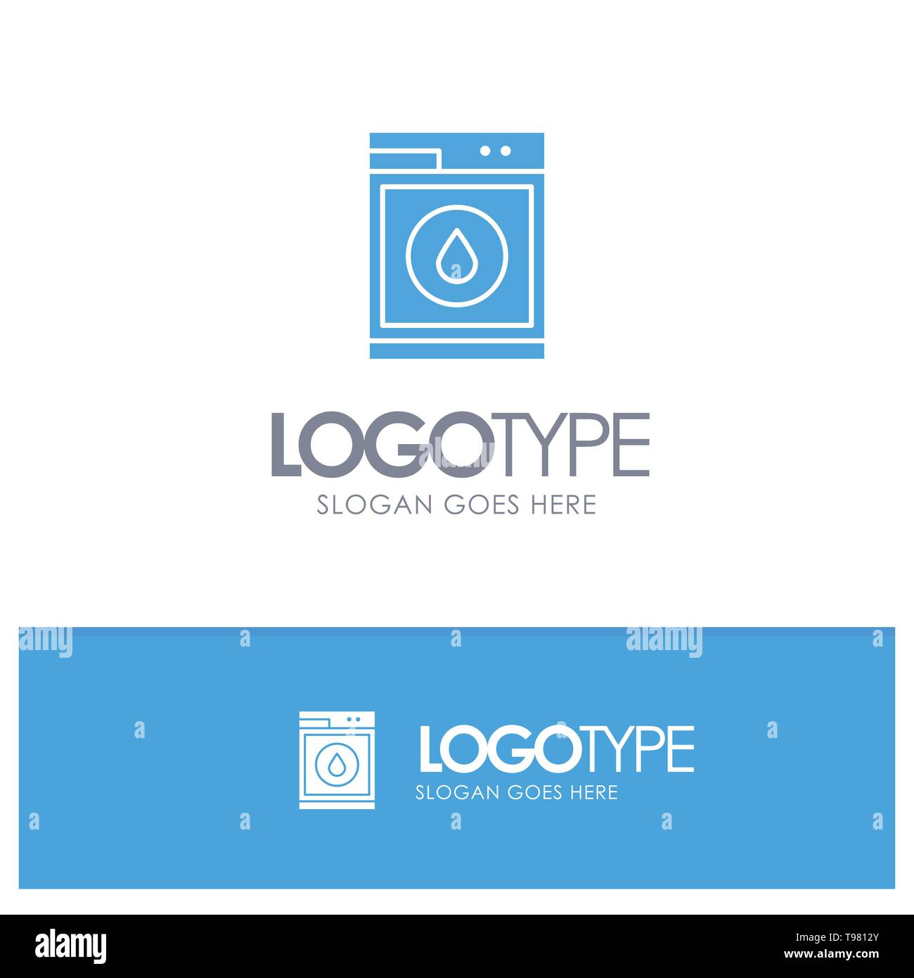 Laundry machine display Stock Vector Images - Alamy