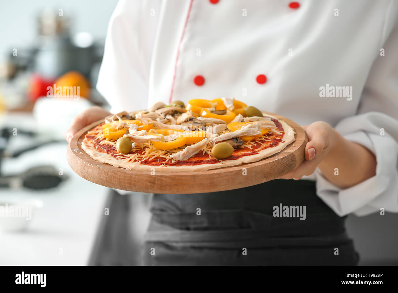 Master pizza chef hi-res stock photography and images - Alamy