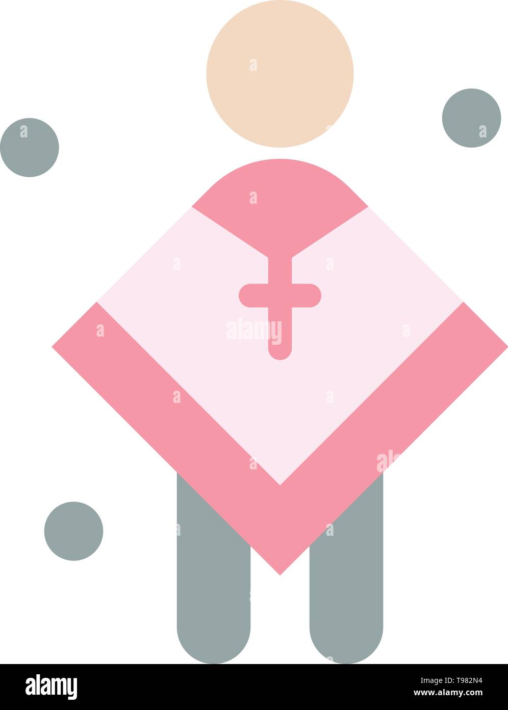 Clergyman vector vectors hi-res stock photography and images - Alamy