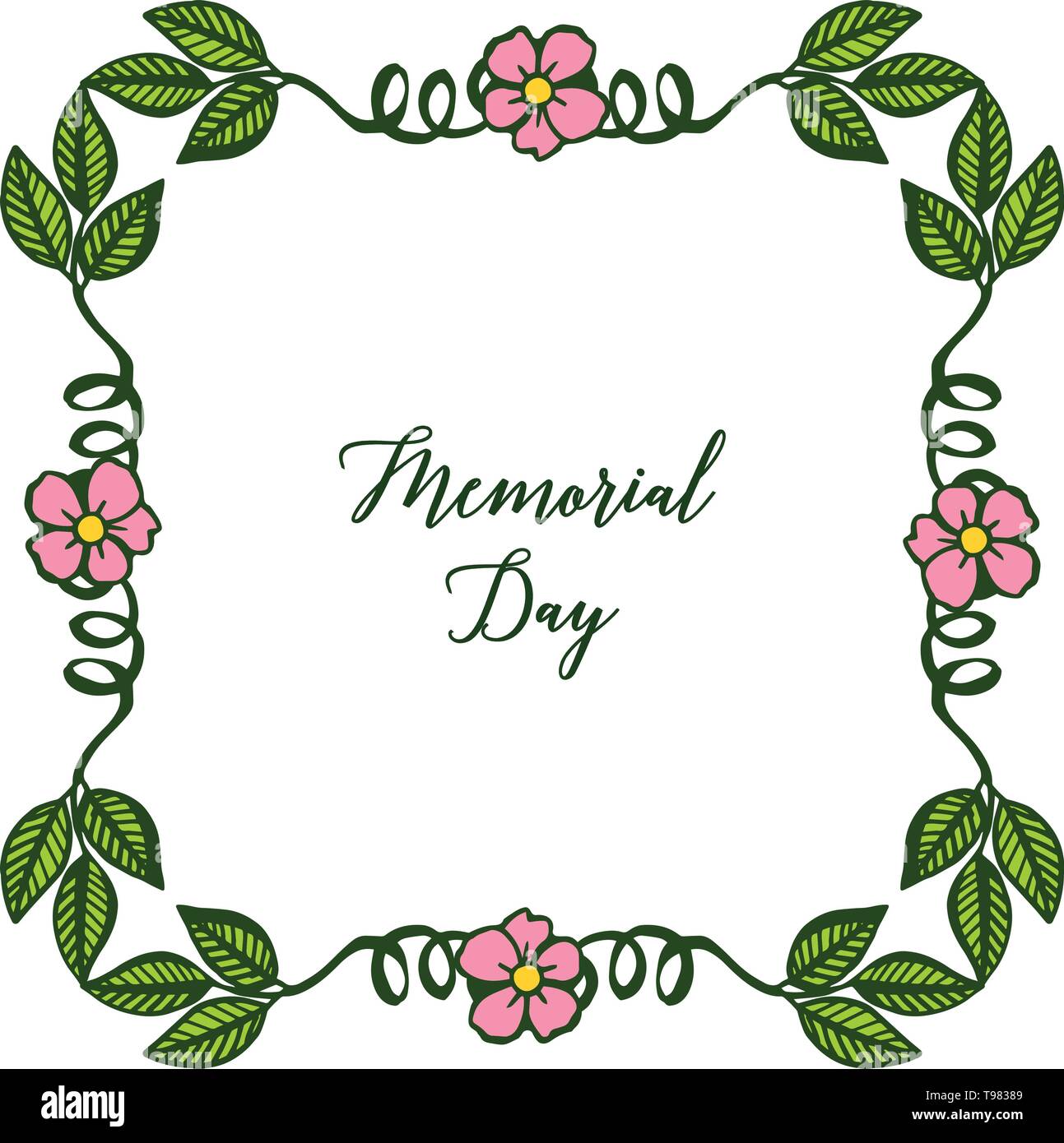 Vector illustration various elegant pink floral frames for writing ...