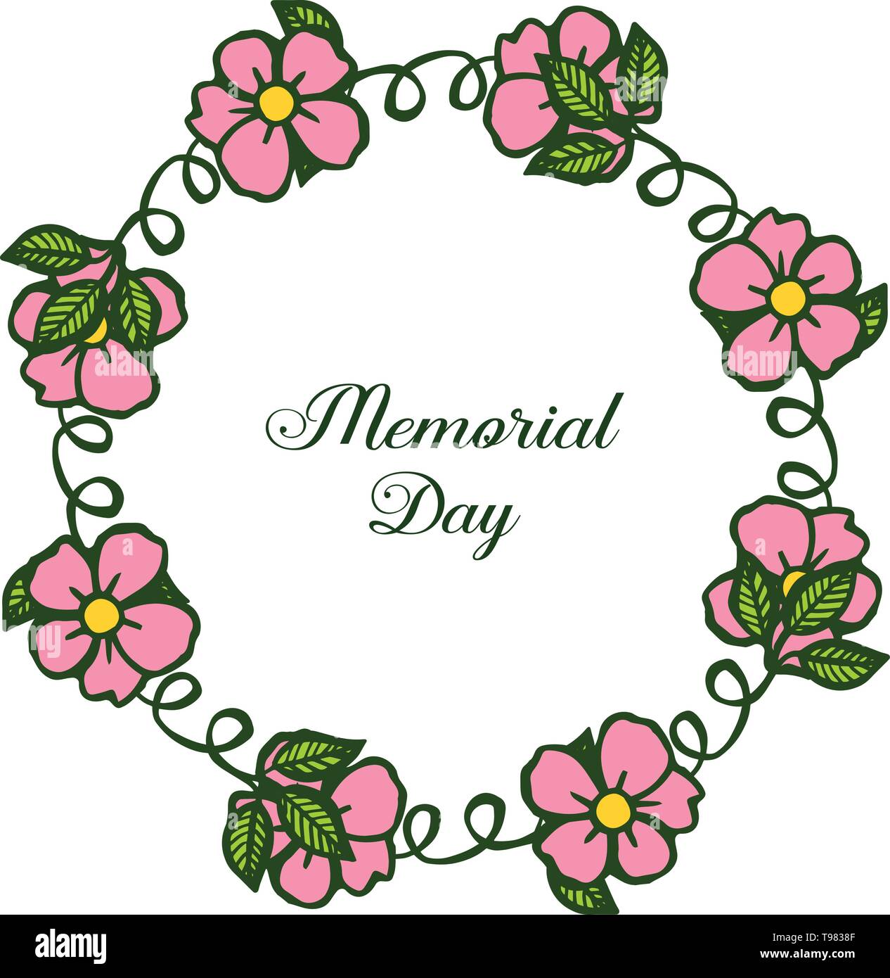 Vector illustration various elegant pink floral frames for writing ...