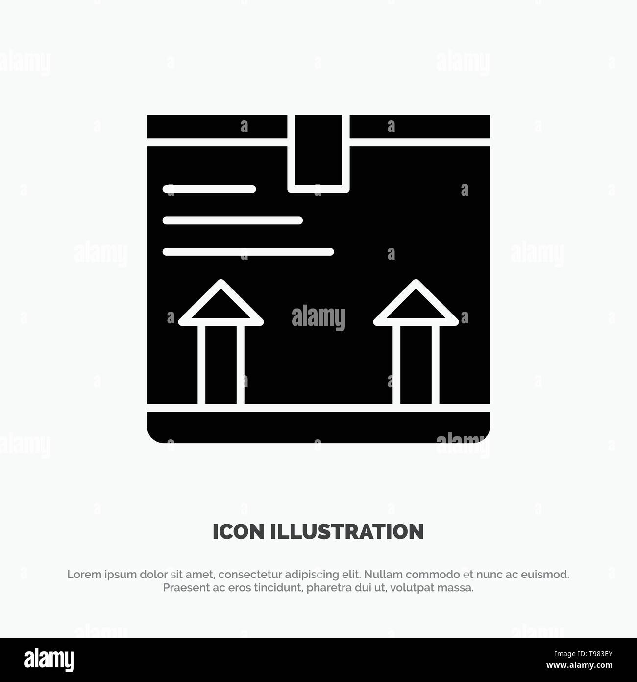 Arrows side up symbol Stock Vector Images - Alamy