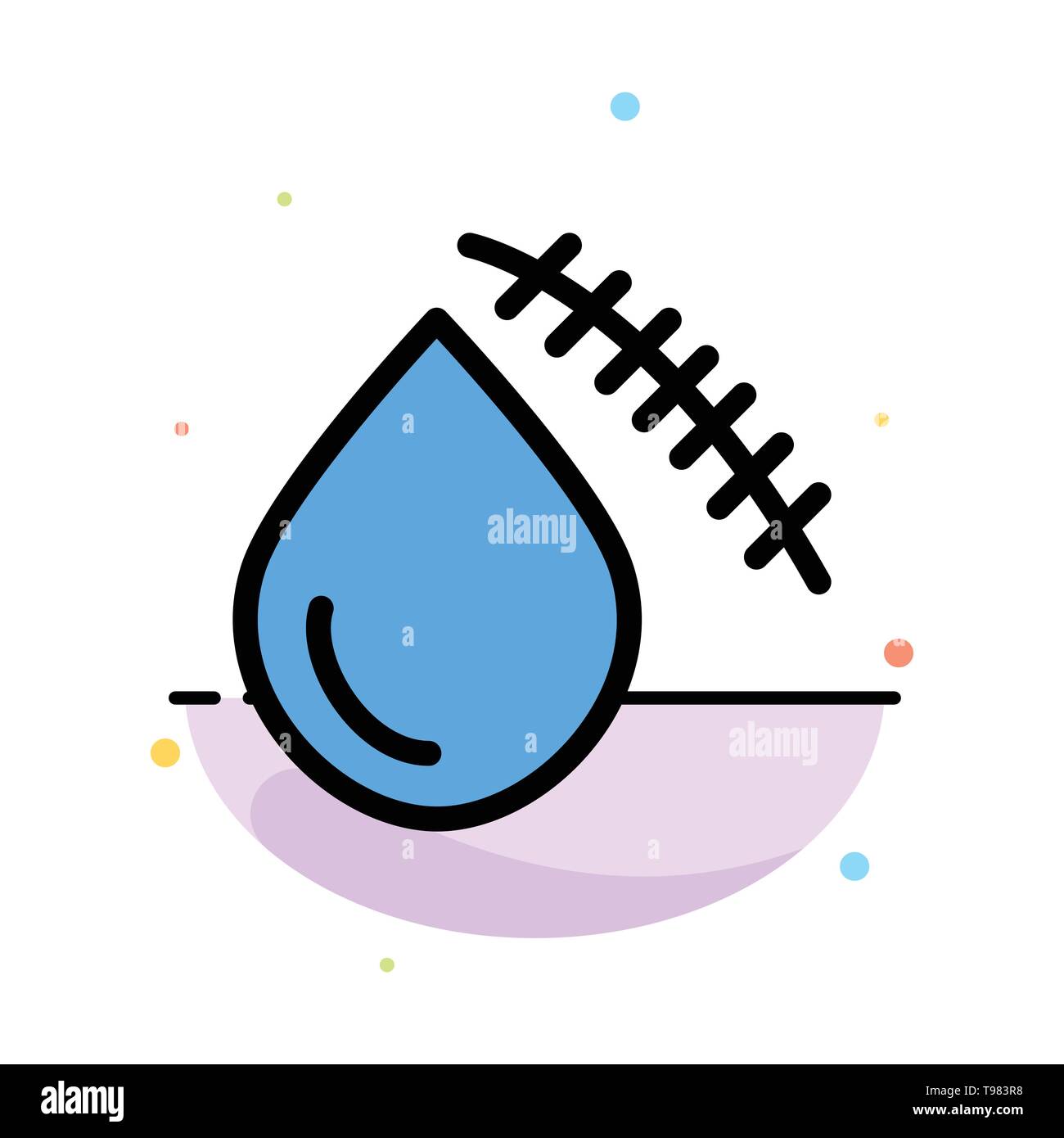 Bloody wound Stock Vector Images - Alamy