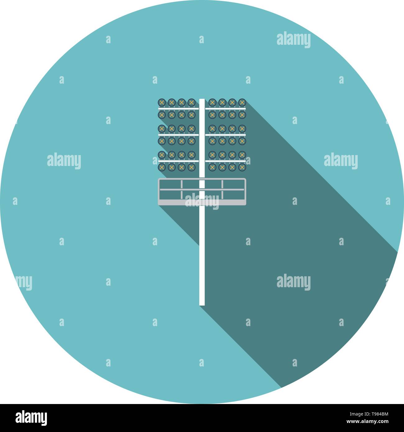Spotlight mast Stock Vector Images - Alamy