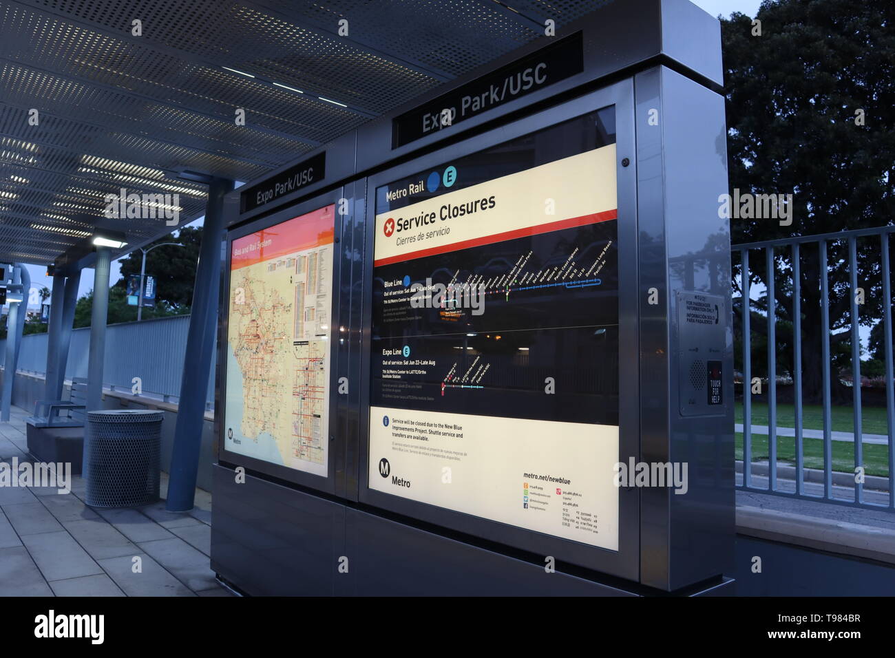 Los angeles metro ticket hi-res stock photography and images - Alamy