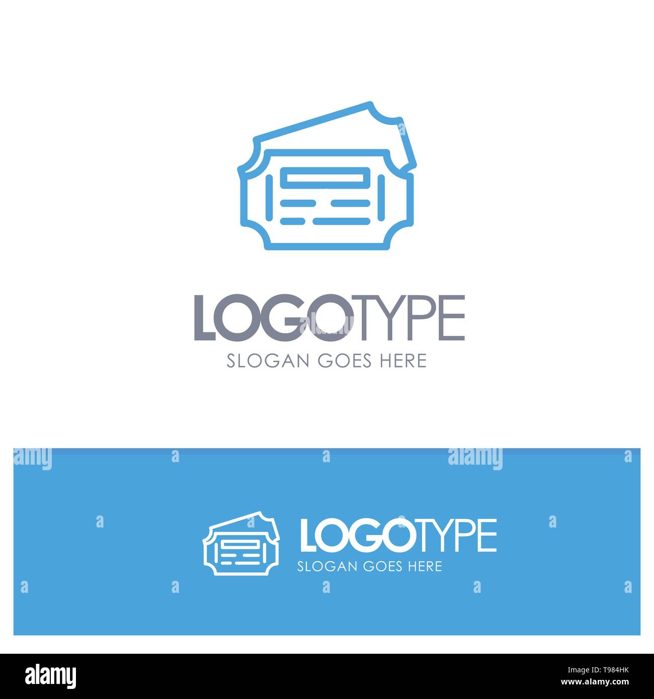 Airport train ticket Stock Vector Images - Alamy