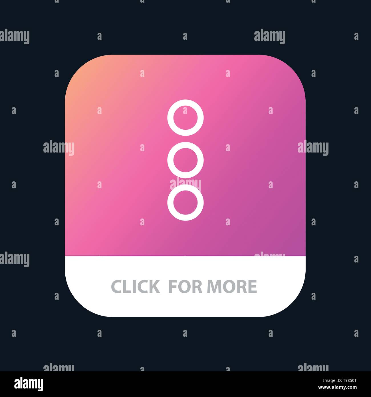App Phone Ui Mobile App Button Android And Ios Line Version Stock Vector Image And Art Alamy