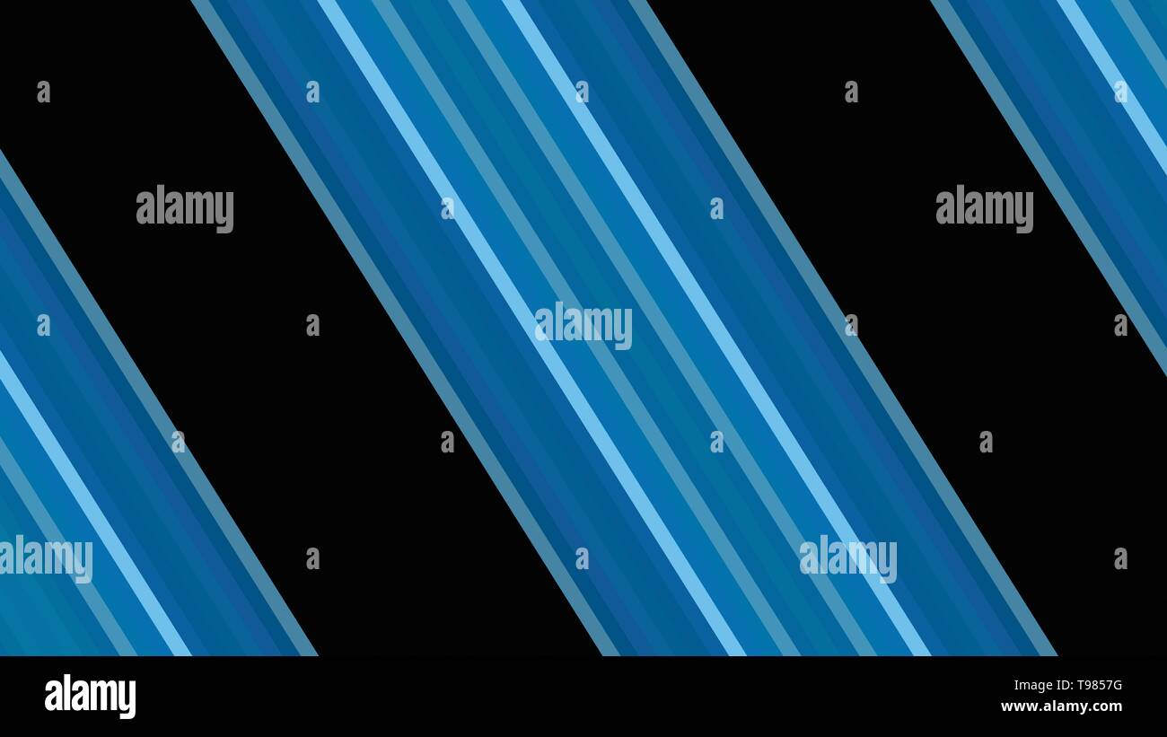 diagonal stripes with strong blue, black and sky blue color from top ...