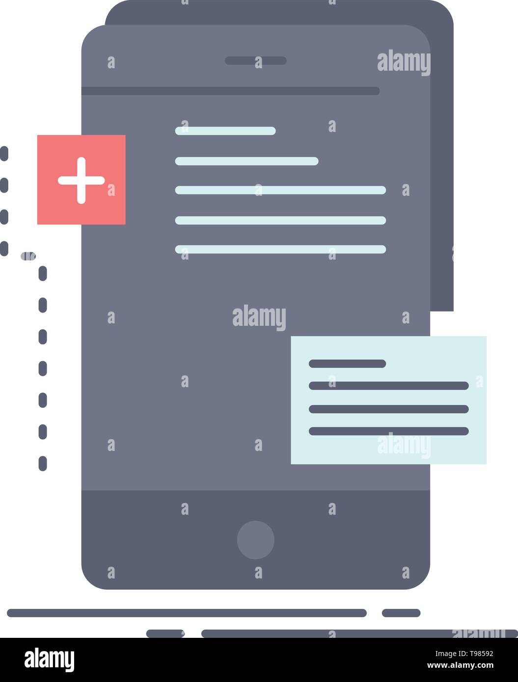 Mobile phone production test Stock Vector Images - Alamy