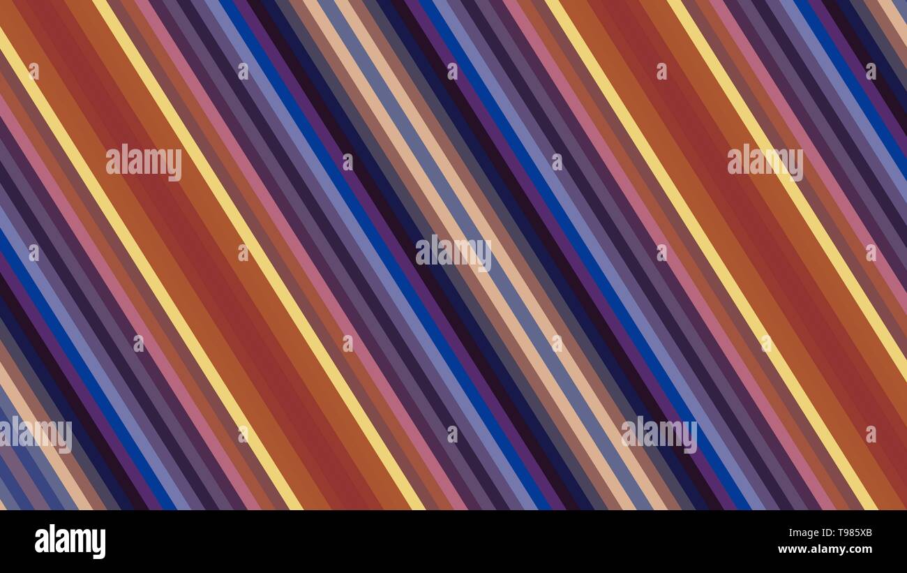 diagonal stripes with pastel brown, very dark blue and burly wood color ...