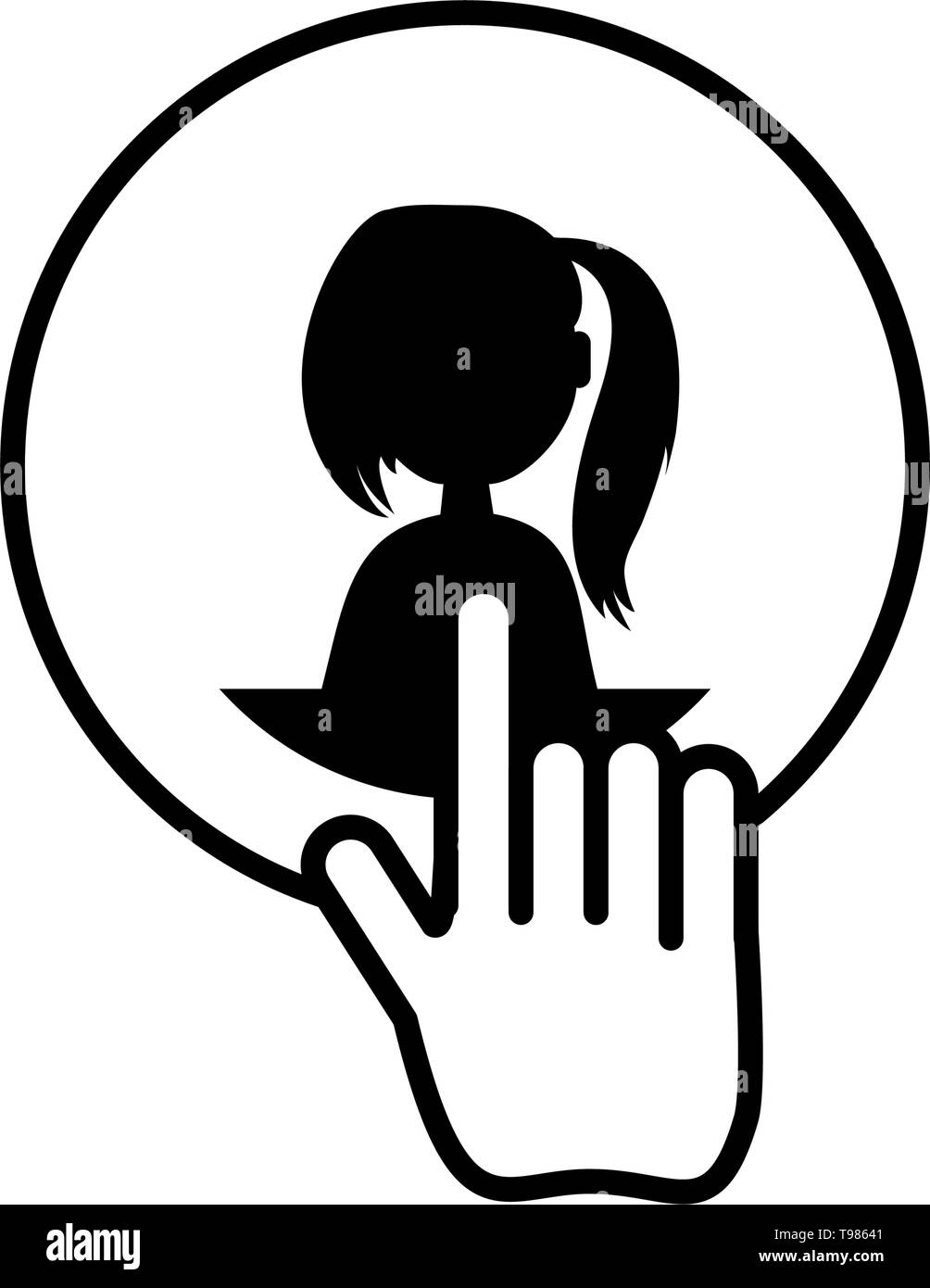 Lady mouse Stock Vector Images - Alamy