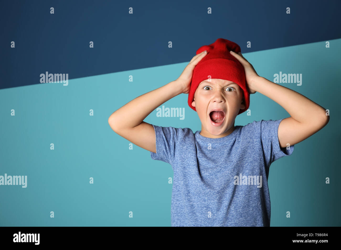 Child making mistake hi-res stock photography and images - Alamy