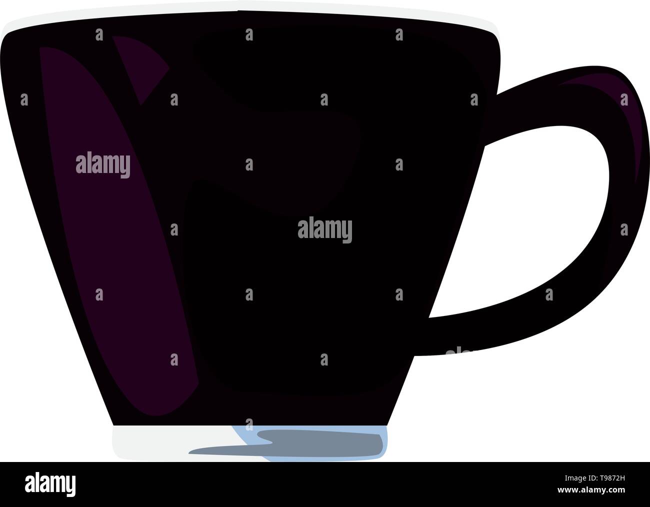 coffee cup icon on white background vector illustration Stock Vector ...