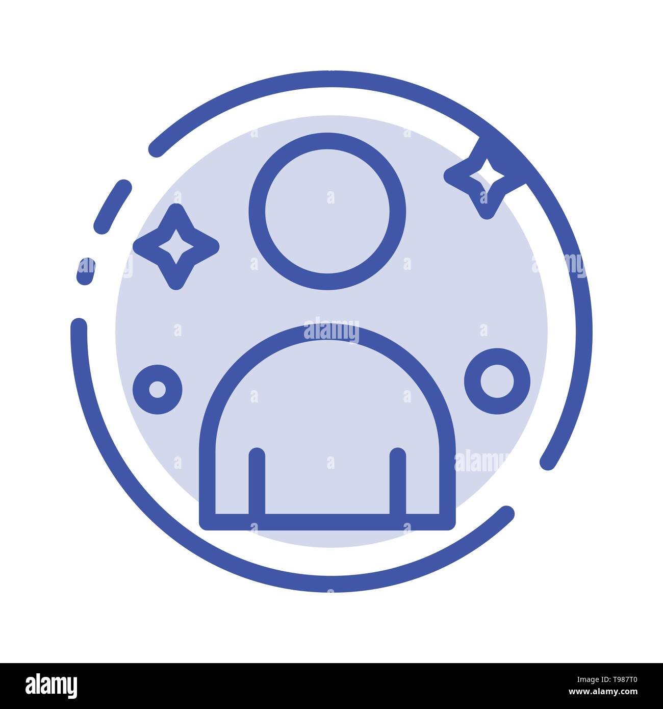 Dotted line person Cut Out Stock Images & Pictures - Alamy