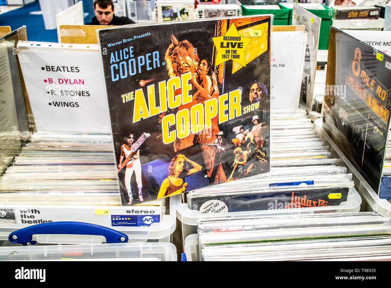 Vinyls alice cooper hi-res stock photography and images - Alamy