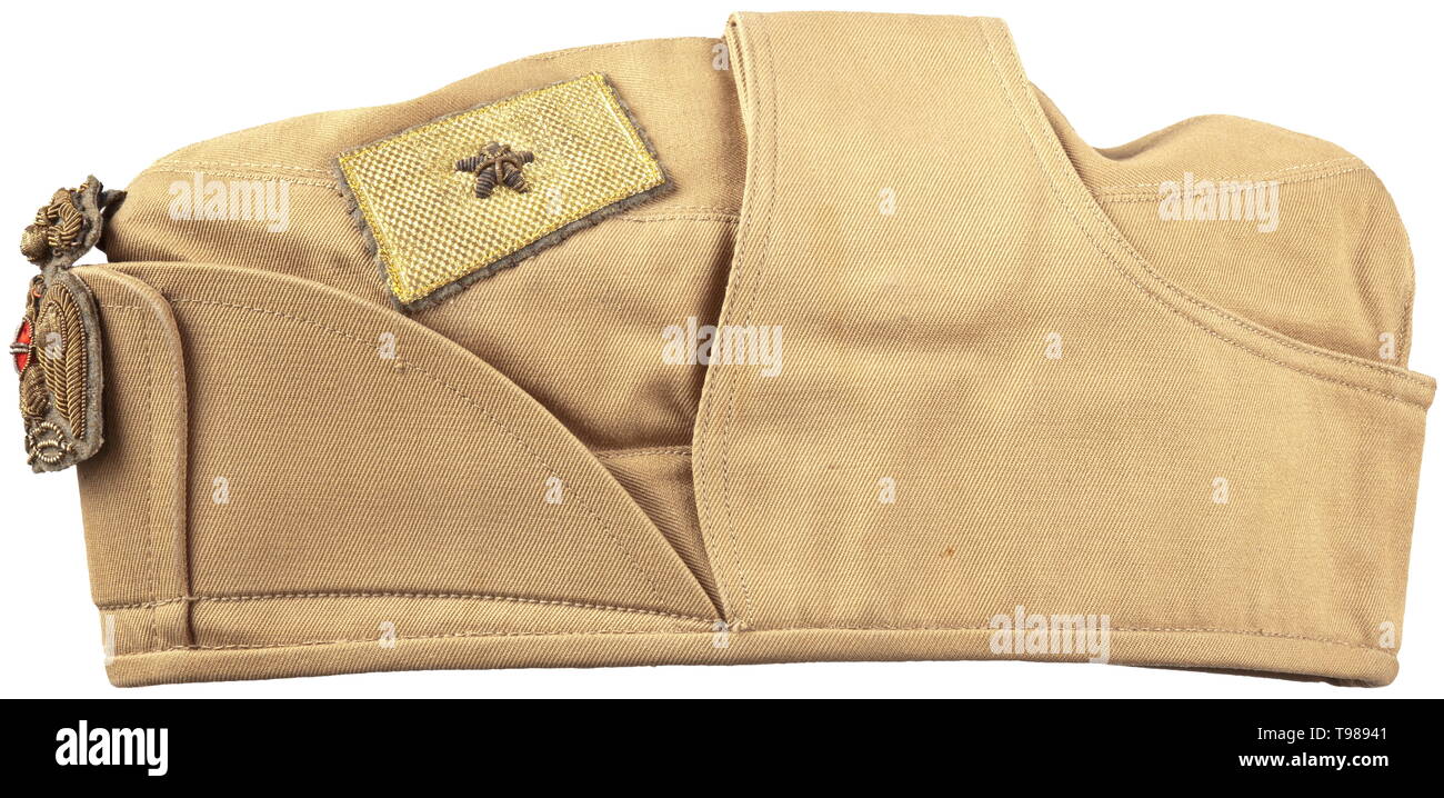 A garrison cap/field cap for a general of the P.A.I. (Polizia Africa ...