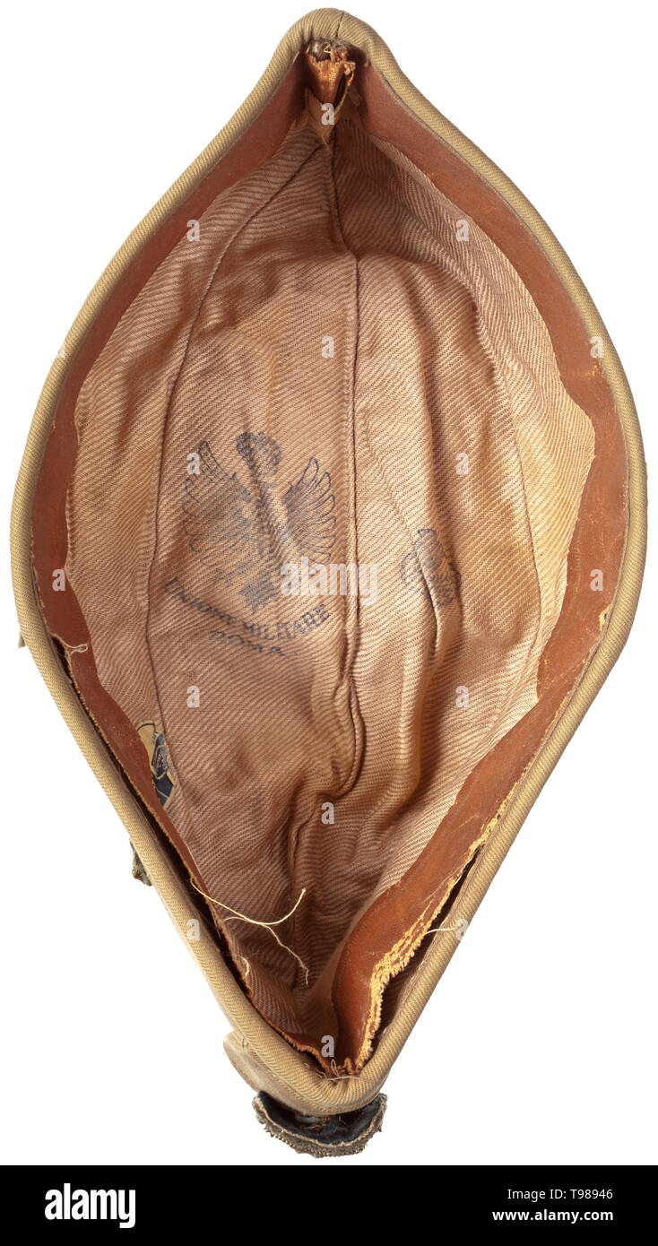 A garrison cap/field cap for a general of the P.A.I. (Polizia Africa ...