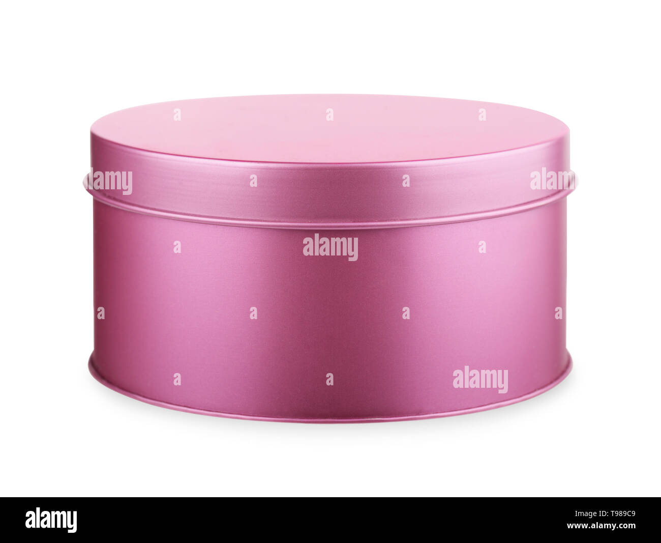 Round metal container hi-res stock photography and images - Alamy