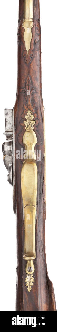 A pair of short flintlock rifles, Johann Georg Poltz in Karlovy Vary ...