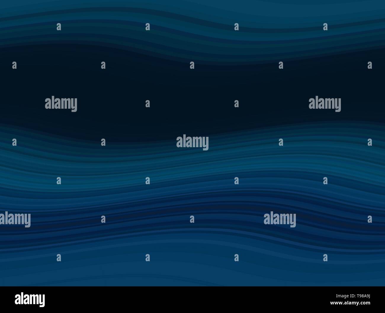 abstract waves background with very dark blue and teal green color ...