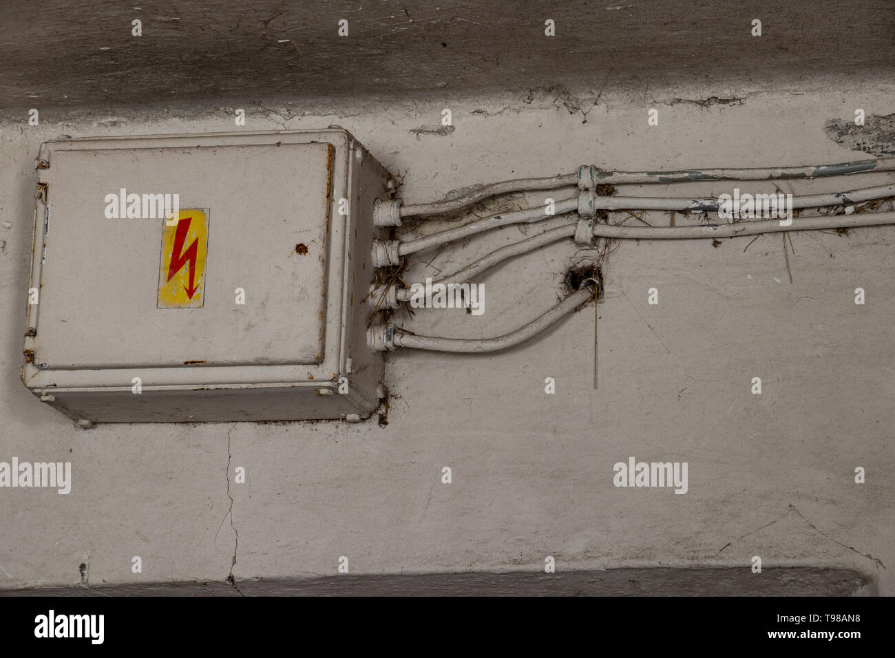 Indoor electric wiring hi-res stock photography and images - Alamy