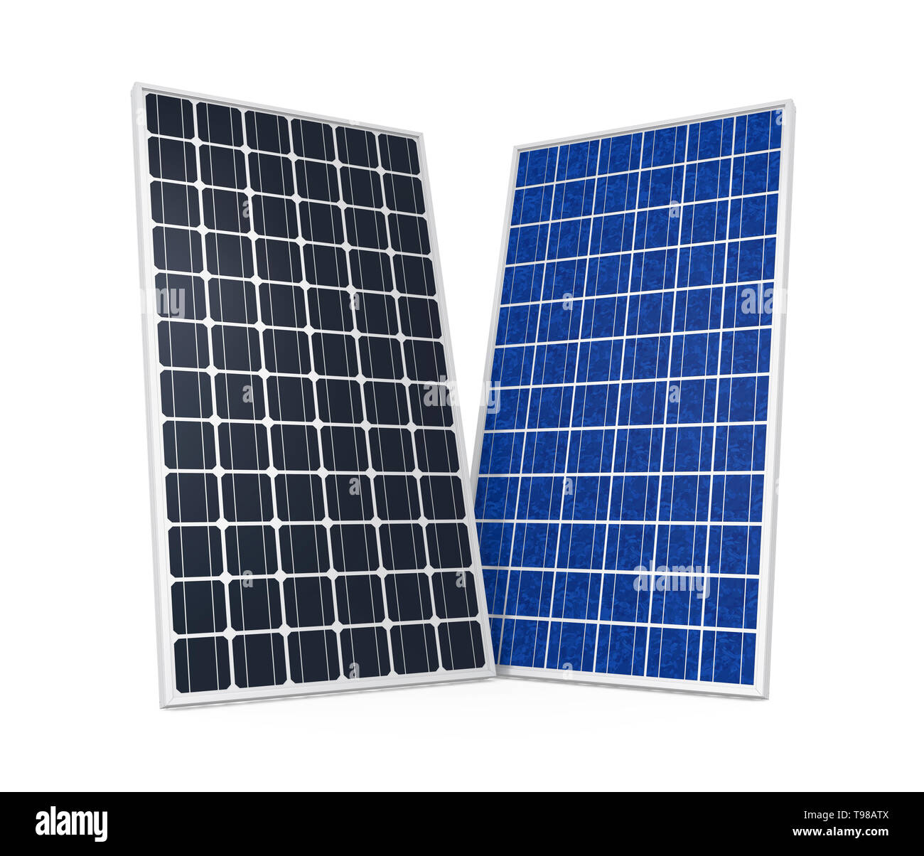 Solar Panel Isolated Stock Photo - Alamy