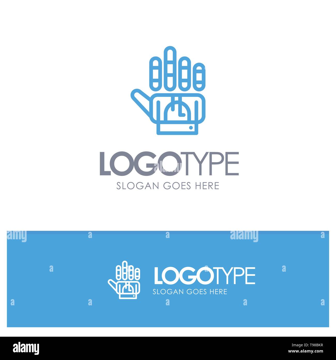 Working glove Stock Vector Images - Alamy