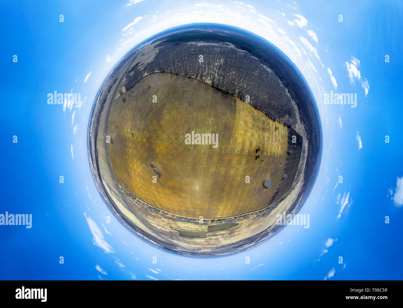Planet earth birds eye view hi-res stock photography and images - Alamy