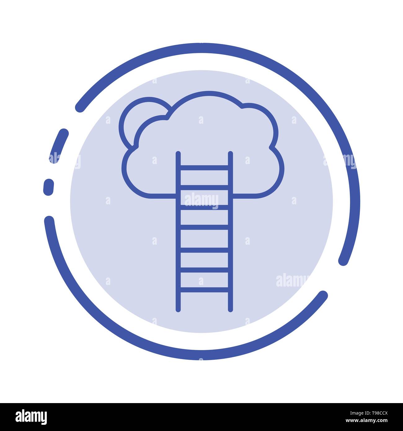 Success growth business ladder 3d Stock Vector Images - Alamy