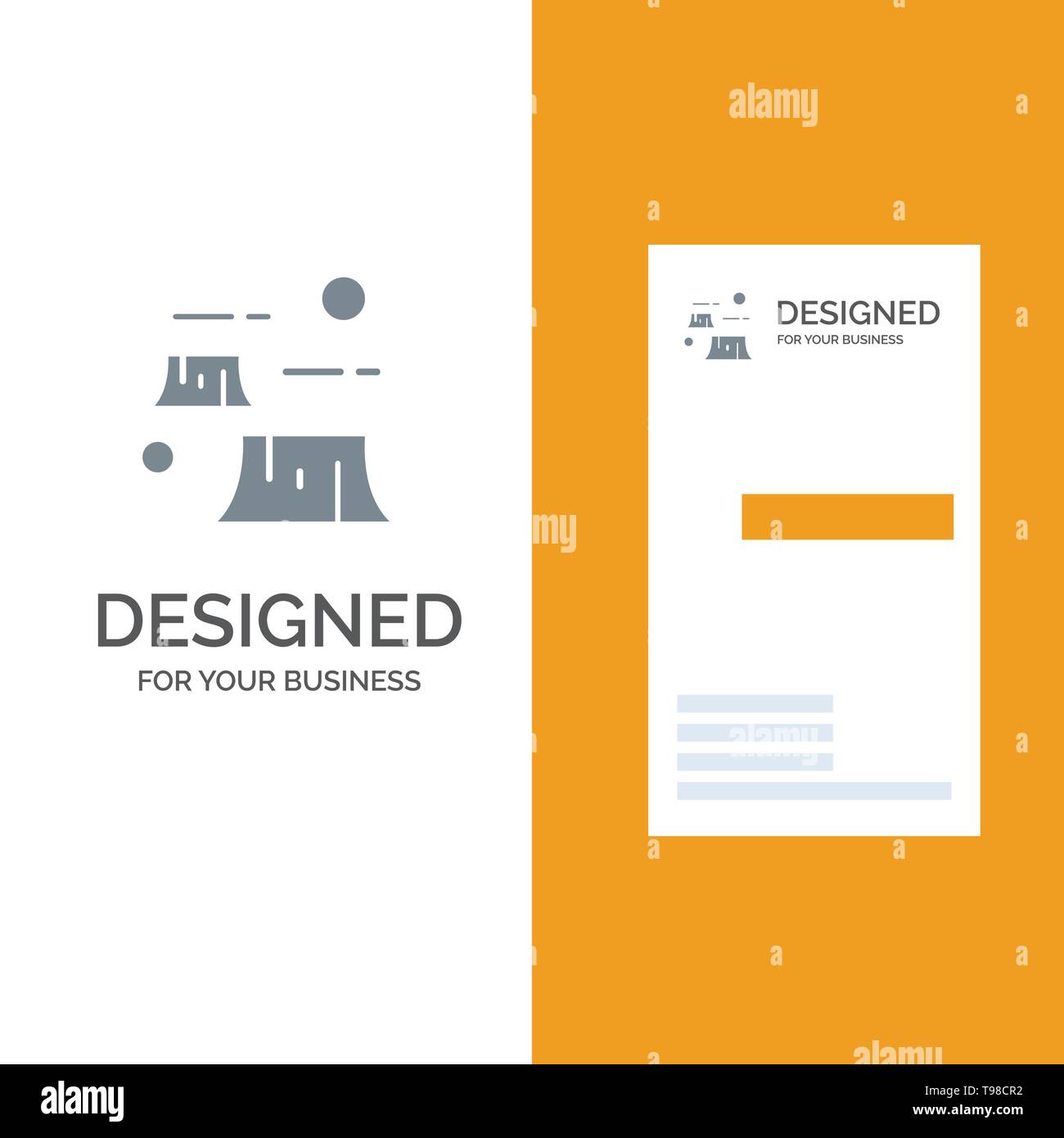 Deforestation ecological disaster Stock Vector Images - Alamy