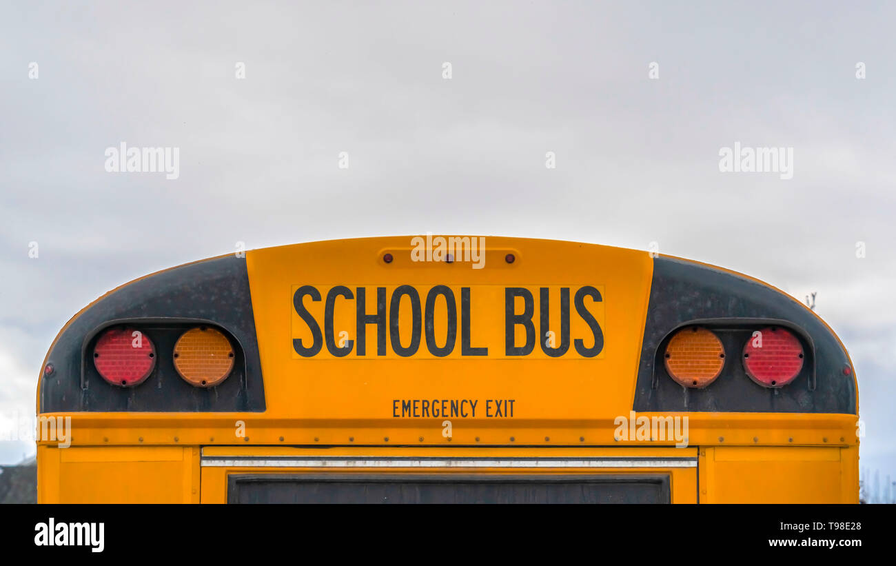 Rear Window Bus High Resolution Stock Photography and Images - Alamy