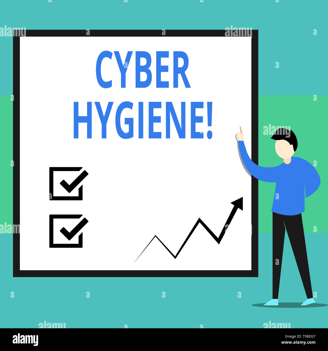 Conceptual hand writing showing Cyber Hygiene. Concept meaning steps ... Conceptual hand writing showing Cyber Hygiene. Concept meaning steps ...