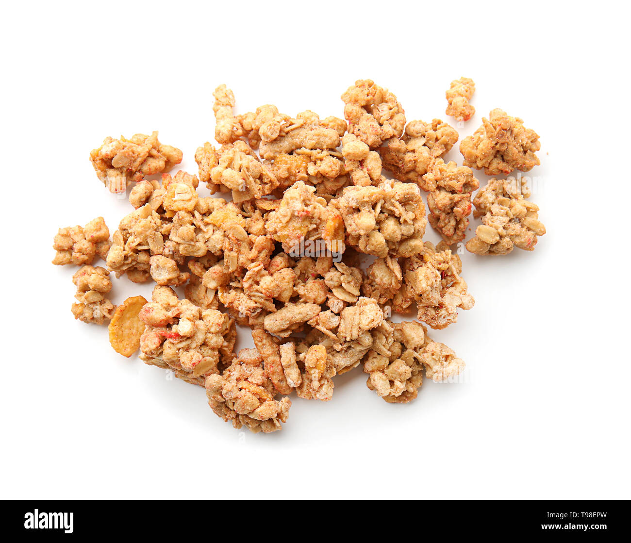 Healthy breakfast granola made Cut Out Stock Images & Pictures - Alamy