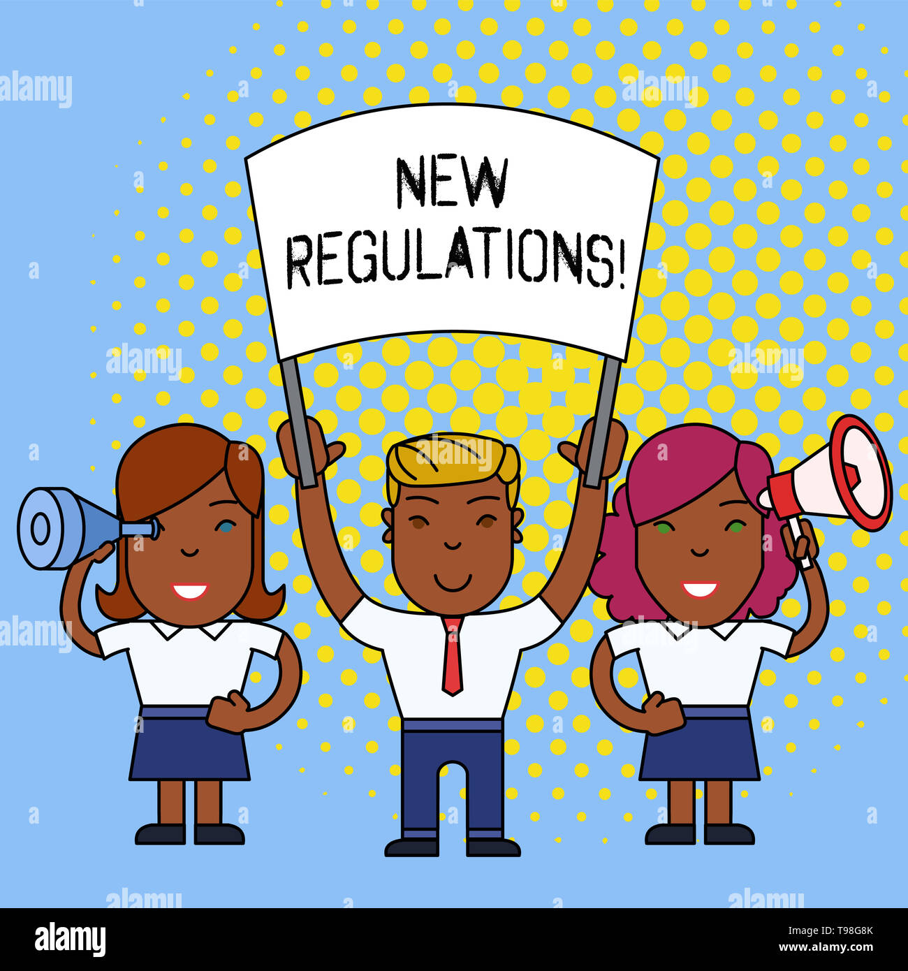 Word writing text New Regulations. Business photo showcasing rules made ...