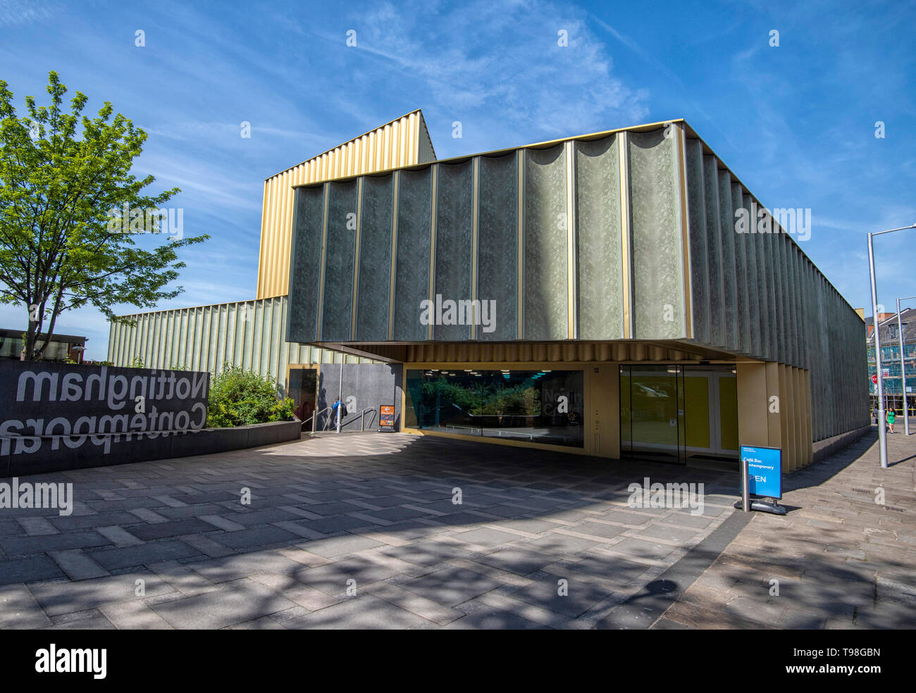Nottingham Contemporary in Nottingham City, Nottinghamshire England UK ...