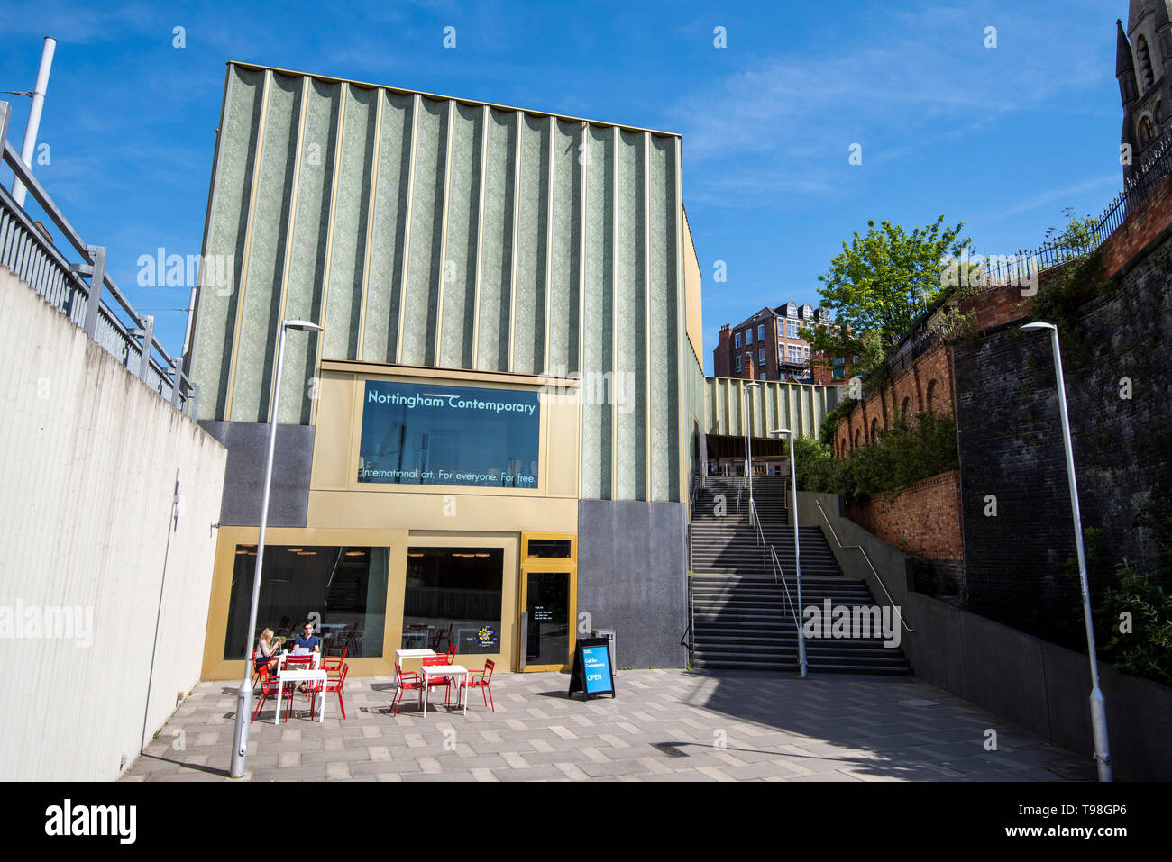 Contemporary art galleries in the united kingdom hi-res stock ...