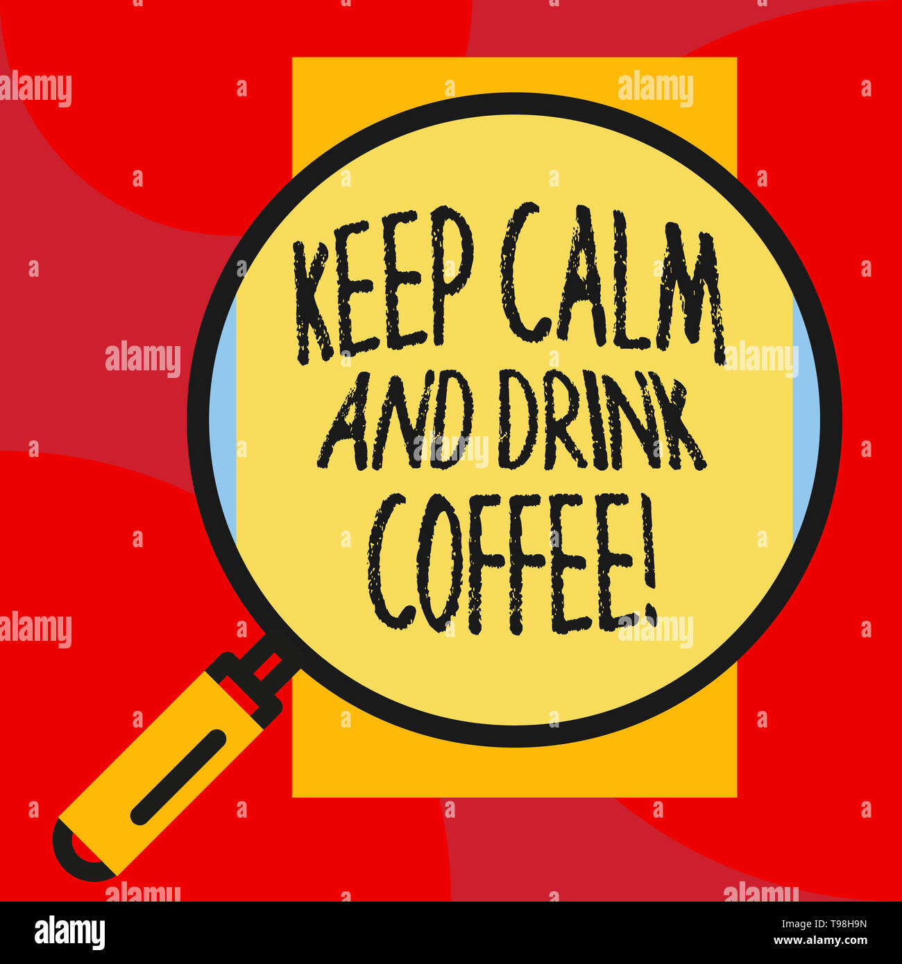 Writing note showing Keep Calm And Drink Coffee. Business concept for ...