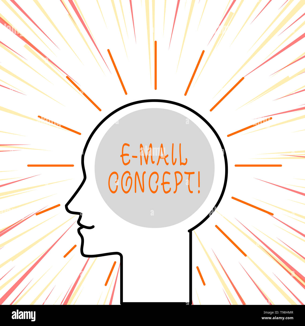 Conceptual hand writing showing E Mail Concept. Concept meaning ...