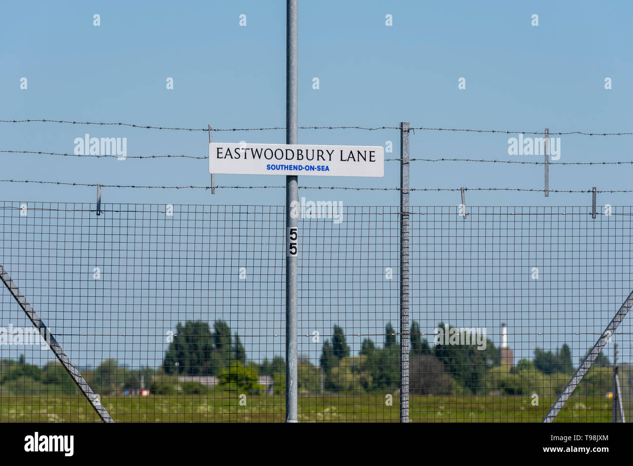 Perimeter sign hi-res stock photography and images - Alamy