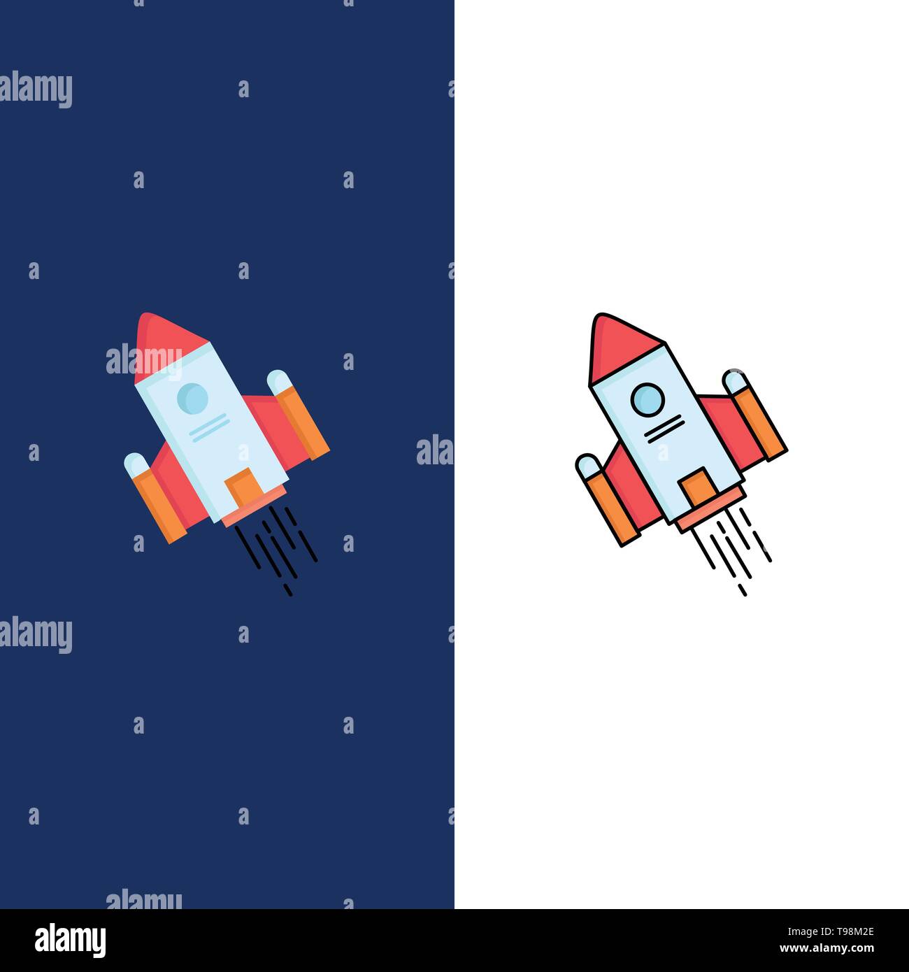 Launch of space shuttle challenger Stock Vector Images - Alamy