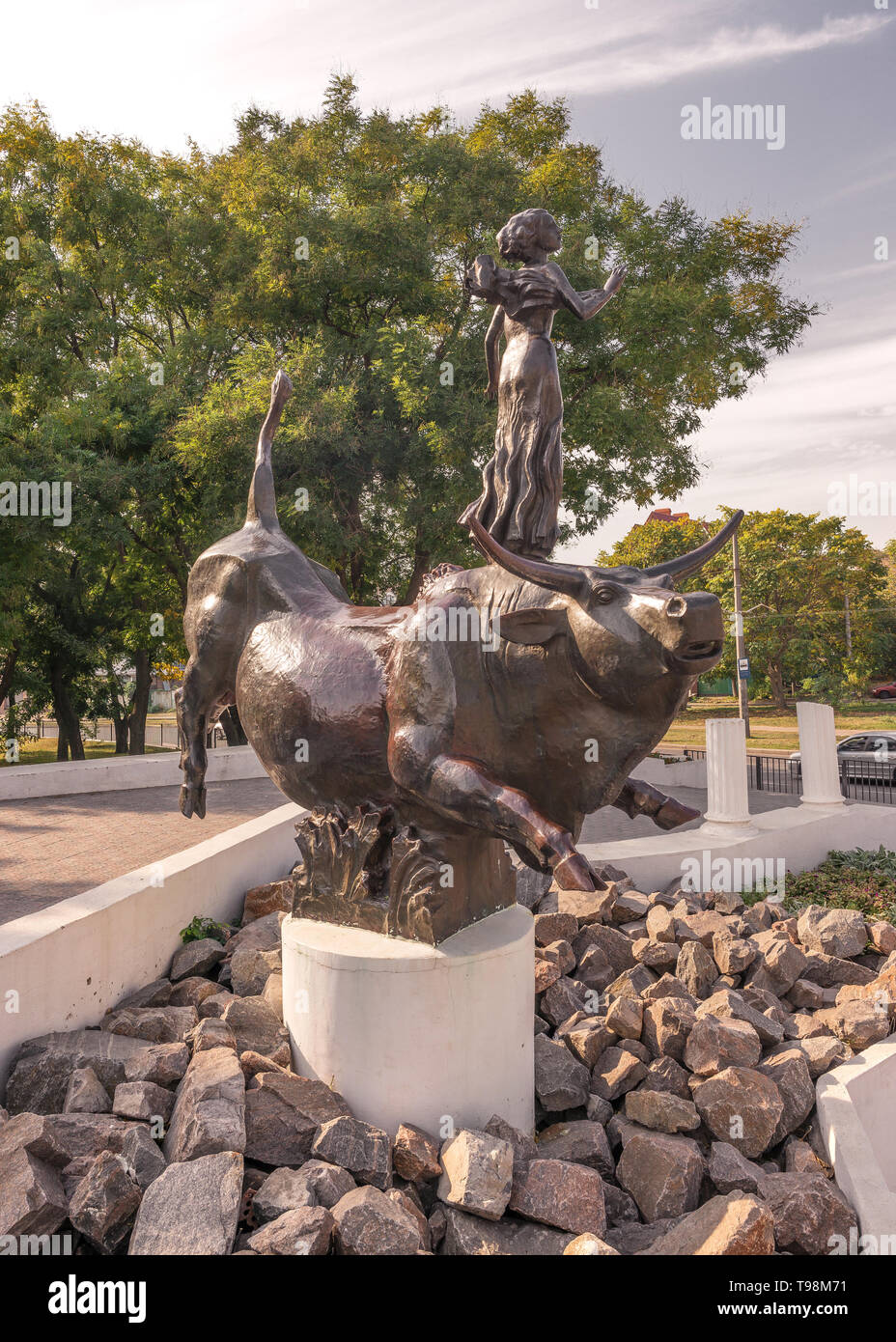 Statue of the abduction of europe hi-res stock photography and images ...